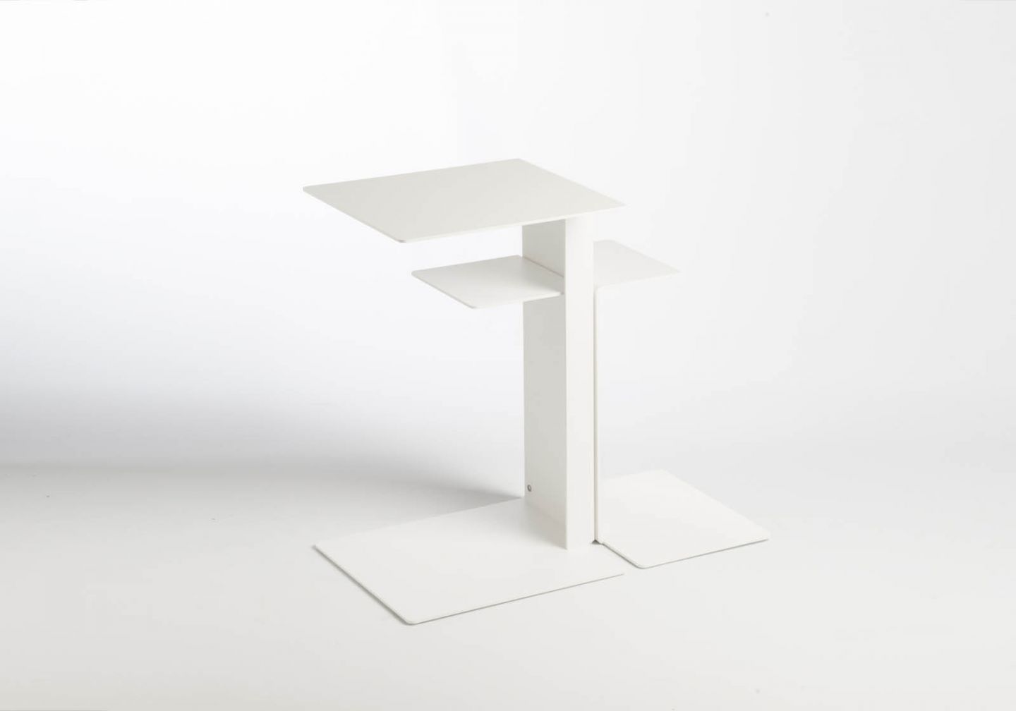 Buy White side table - Paperbacks