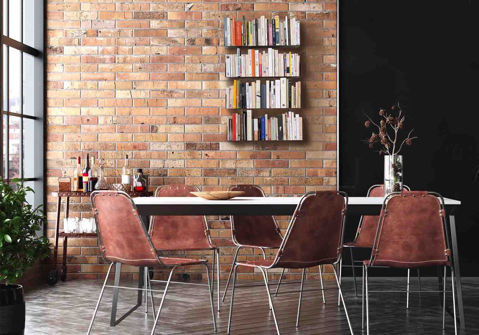 Buy Floating shelves rust color - 23.62 inches - Set of 2