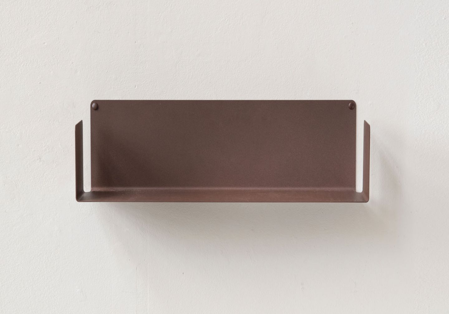 Buy Floating shelves rust colour - 45 x 15 cm - Set of 6