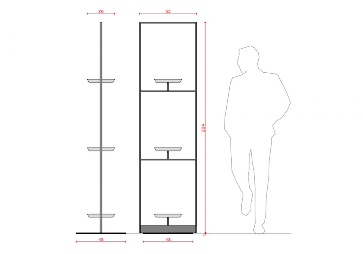 Plant stand 21.65 inches