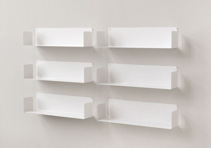 Buy CD Wall Shelf 60 x 15 cm - Set of 6