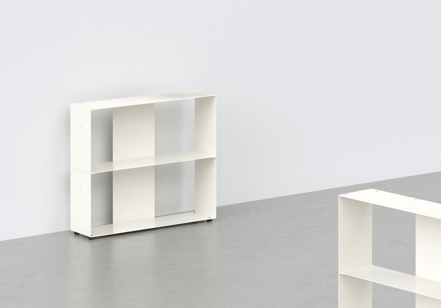 Small Bookcase W60 H50 D15 cm - 2 Shelves