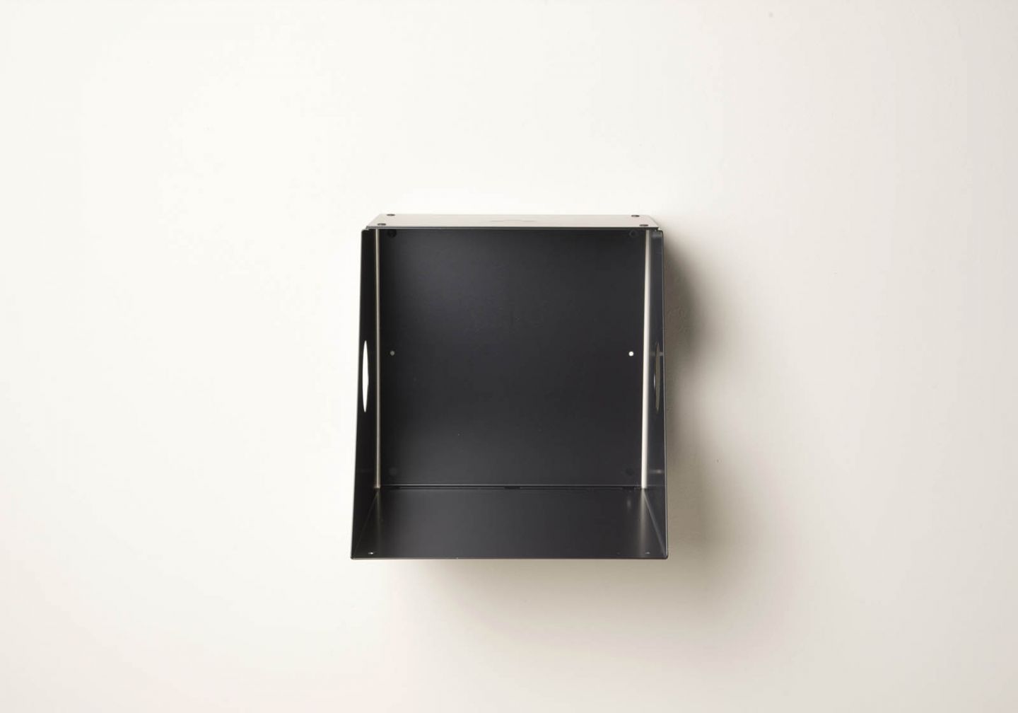 Buy Vinyl record storage box - Metal Black